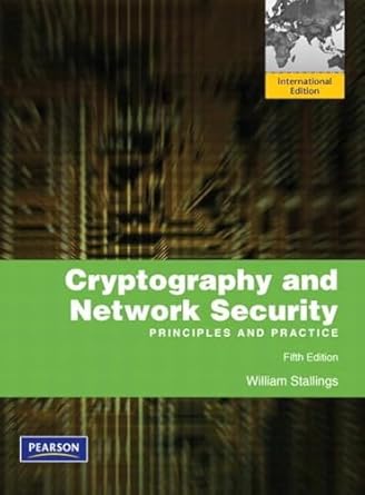 Cryptography and Network Security Principles and Practice | UBH - UOS Textbooks