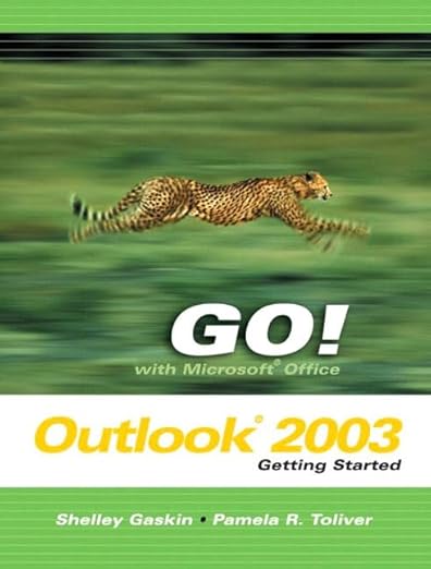 Go! With Microsoft Office Outlook 2003 Getting Started | UBH - UOS ...